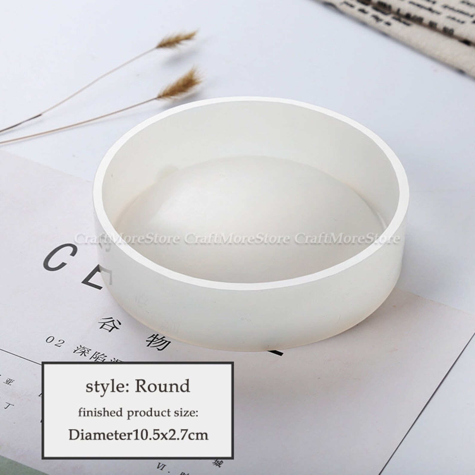 Square Silicone Ashtray Mold for Home Decoration Diy-round Ashtray ...