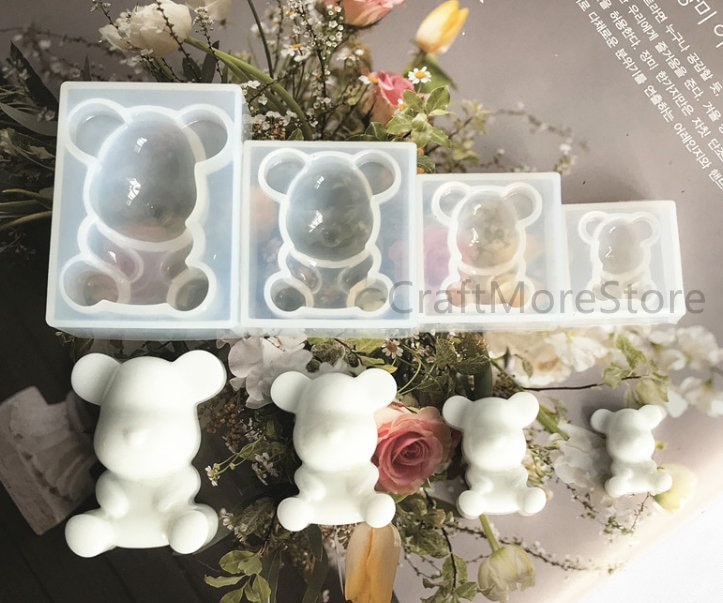 Cute Bear Silicone Mold Bear Resin Mold for Jewelry Making - Etsy