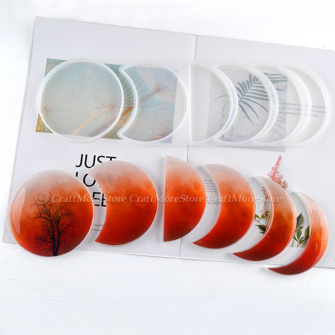 Crescent Moon Silicone Mold for Resin Craft-new Moon Shape Resin Molds ...