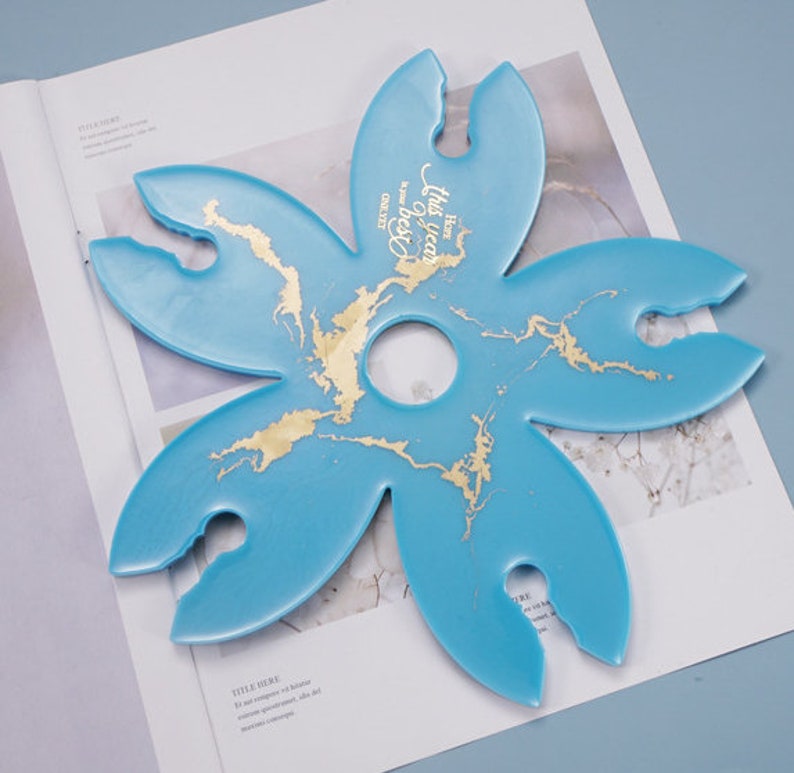 Flower Silicone Wine Rack Mold-irregular Wine Glass Rack Resin - Etsy