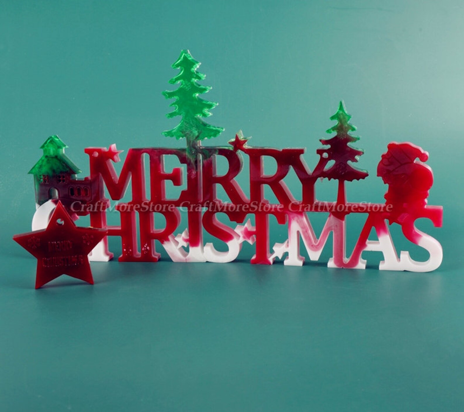 Christmas Silicone Mold-Christmas Tree Resin Mold-Christmas | Etsy