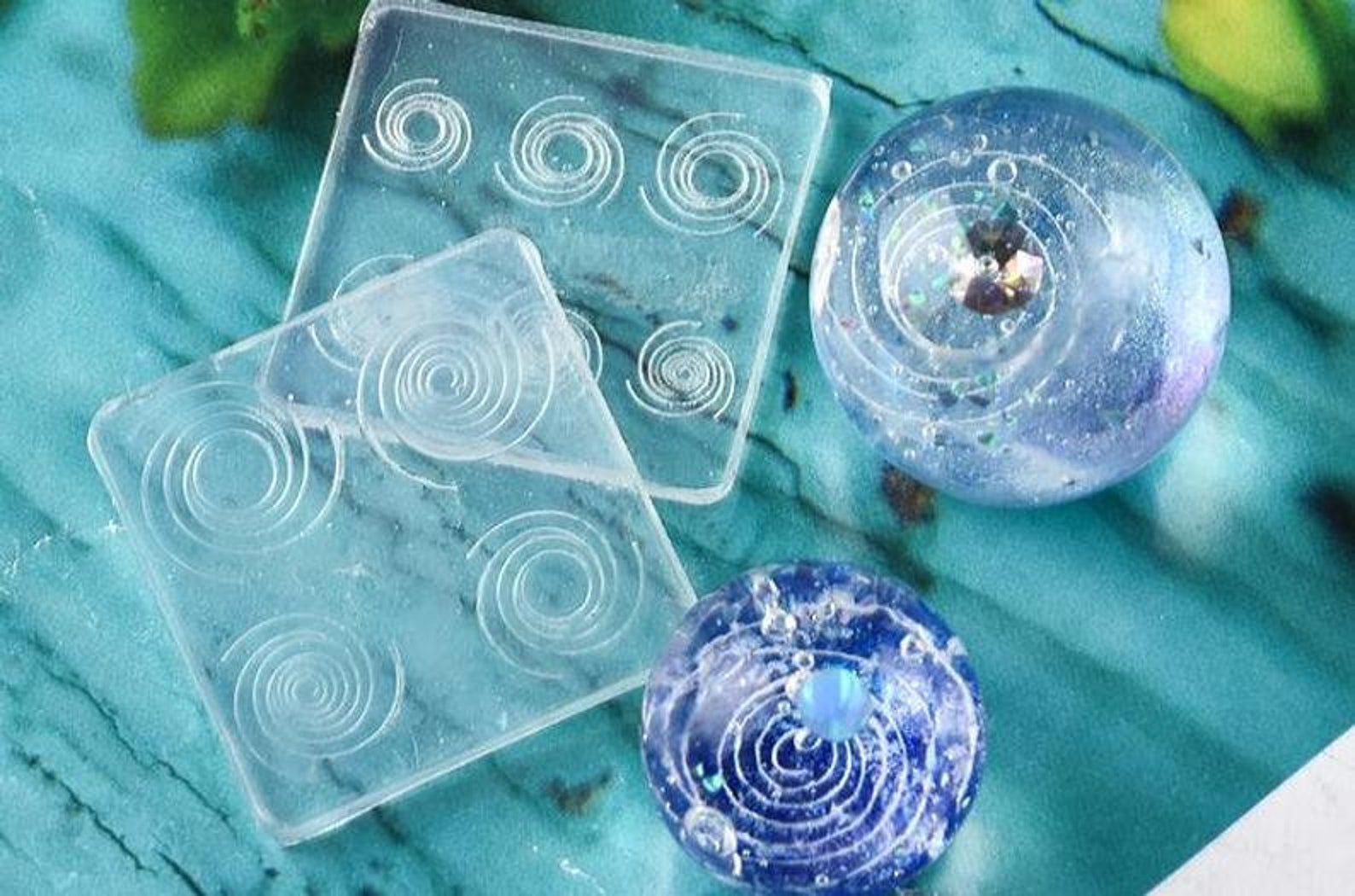 Silicone Galaxy Model-galaxy Whirlpool Silicone Mold Filler-resin ...