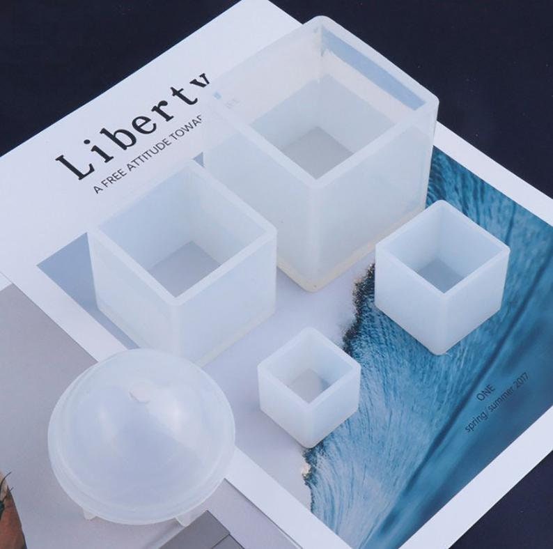 Square Silicone Mold Cube Decoration Mold Handmade Jewelry | Etsy