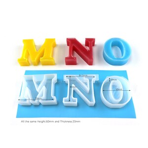 Creative Alphabet Silicone Mold-english Alphabet Resin Molds-lovers ...