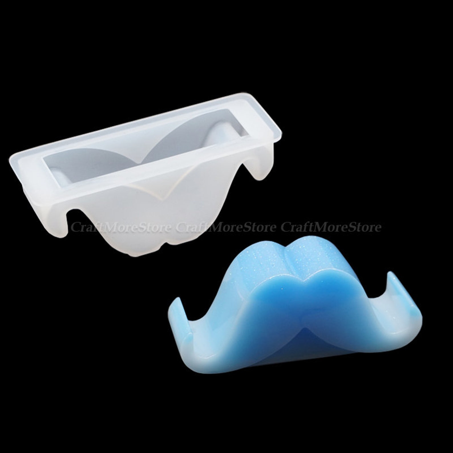 2 Styles Cell Phone Holder Silicone Mold-mobile Phone Holder Resin ...