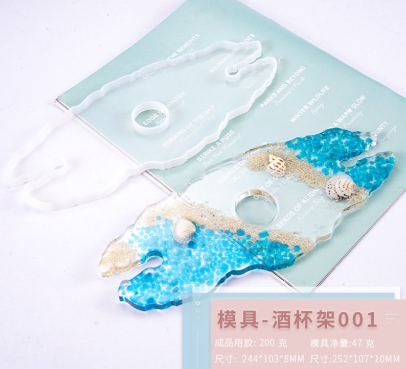 Wine Rack Mold-irregular Wine Glass Rack Resin Molds-silicon - Etsy