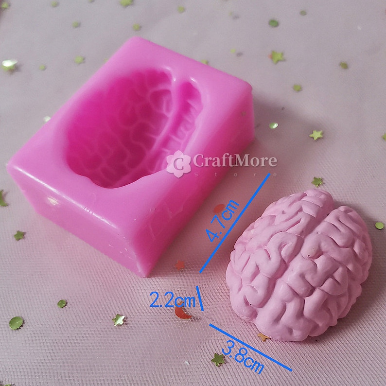 Silicone Brain Mold-creative Brain Resin Molds-brain Candle - Etsy