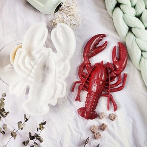 Lobster Silicone Mold-lobster Patch Resin Mold-silicone Lobster Wall ...