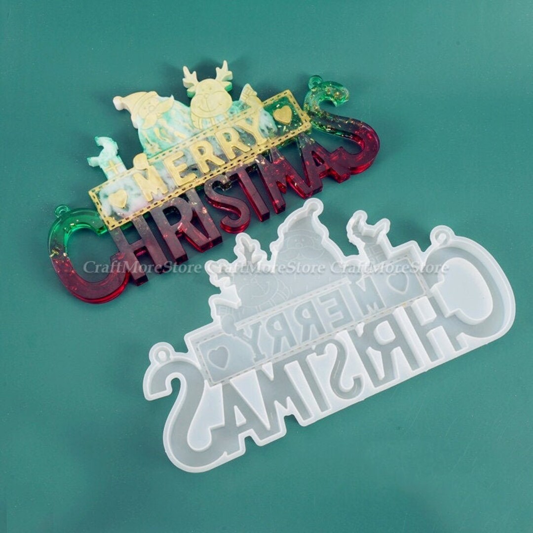 Cute Christmas Silicone Mold-santa Claus Resin Mold-christmas - Etsy