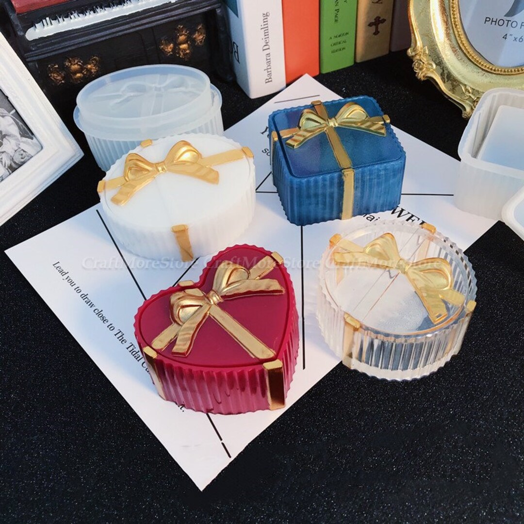 Storage Box Silicone Mold, Hexagonal Box Mold, Jewelry Box Mold ...