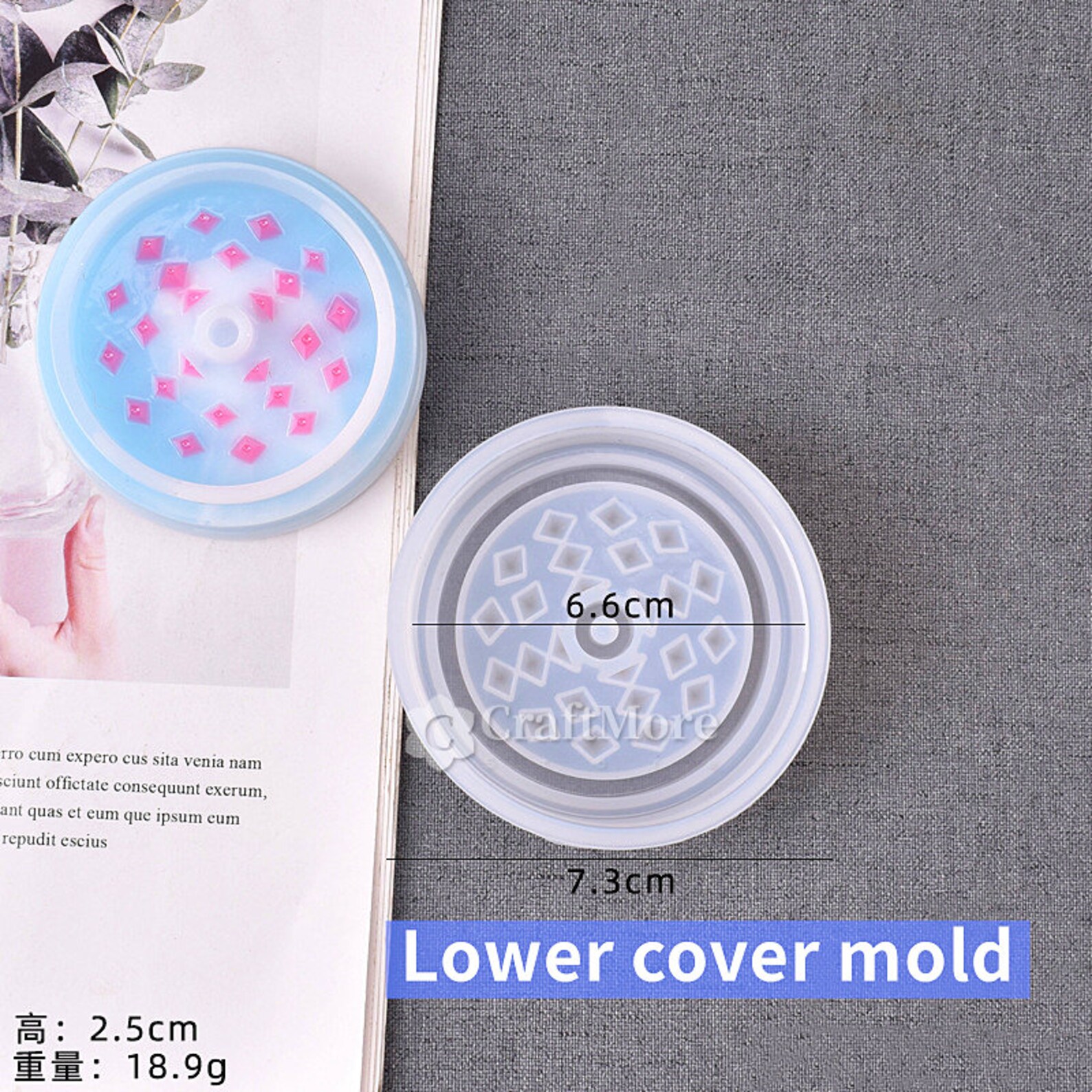 Silicone Smoke Grinder Mold-cigarette Grinder Mold-resin Mold | Etsy