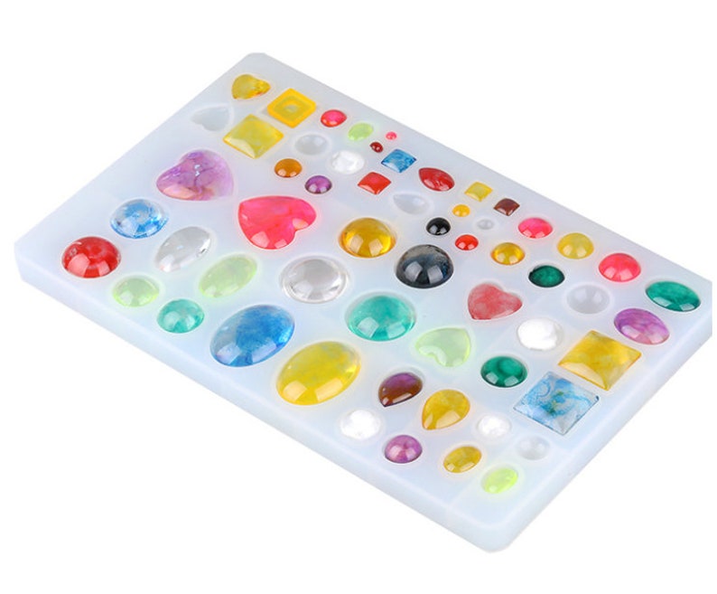 1pcs Gem Silicone Mold Silicone Molds Craft Moldcabochon - Etsy