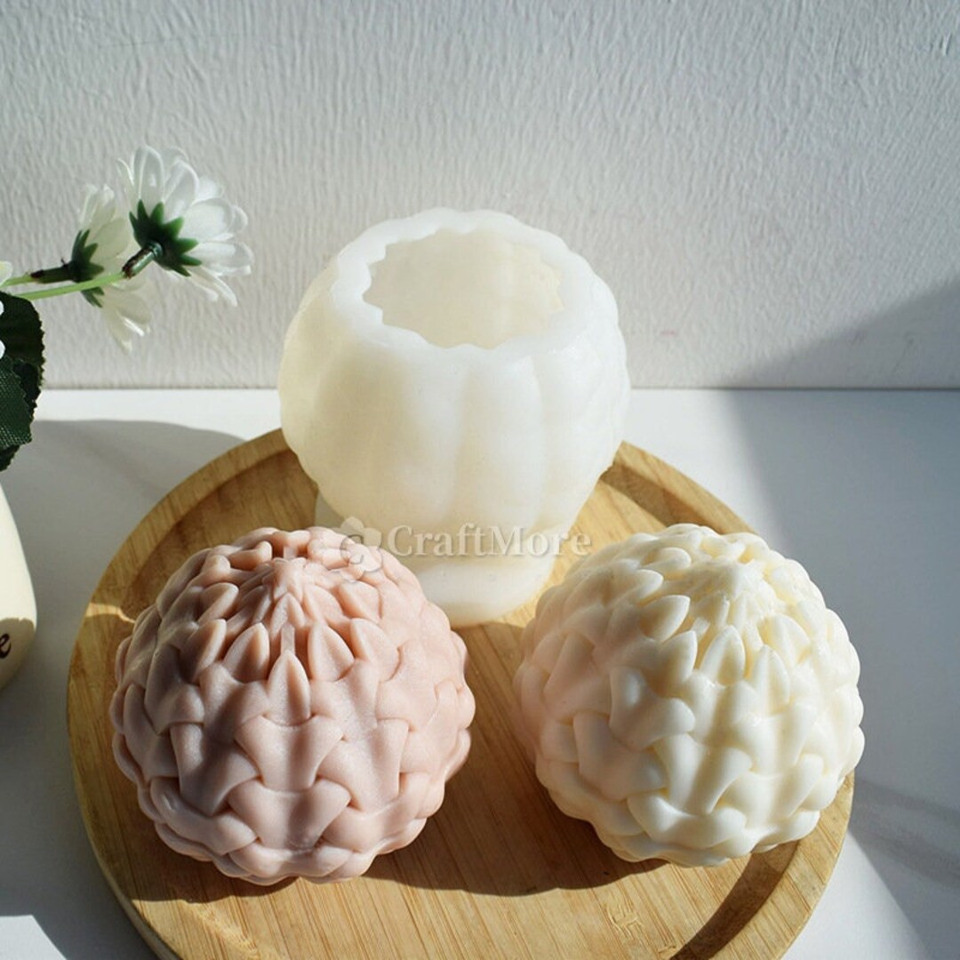 Life Seed Sphere Candle Mold-silicone Candle Mold-pillar Candle Mold ...