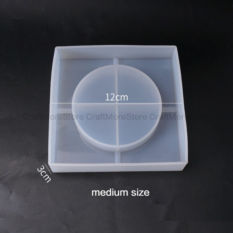 Glossy Silicone Ashtray Mold,epoxy Resin Square Ashtray Mold for Gift ...