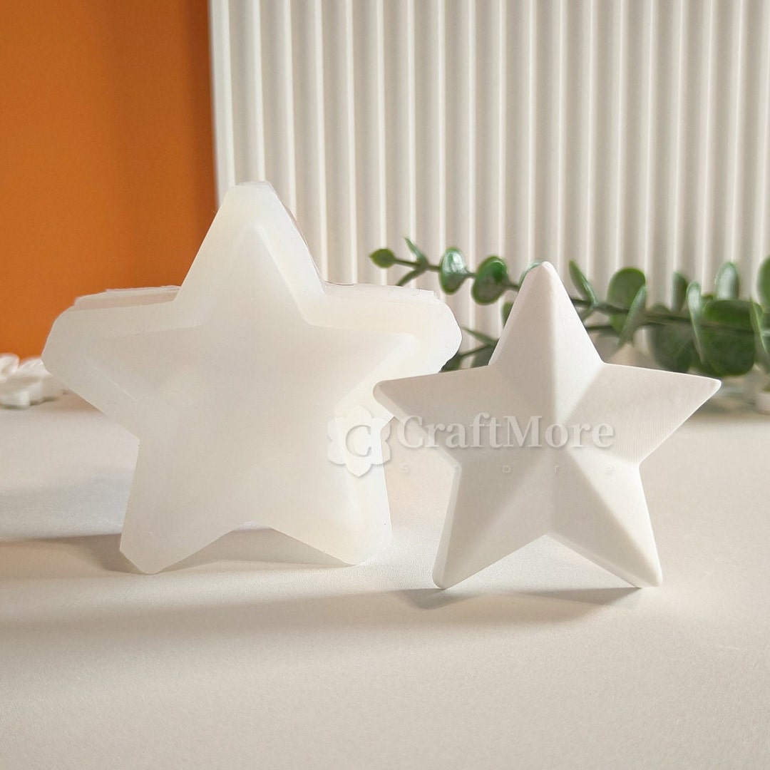 Silicone Star Mold-five-pointed Star Plaster Mold-car Vent Air ...