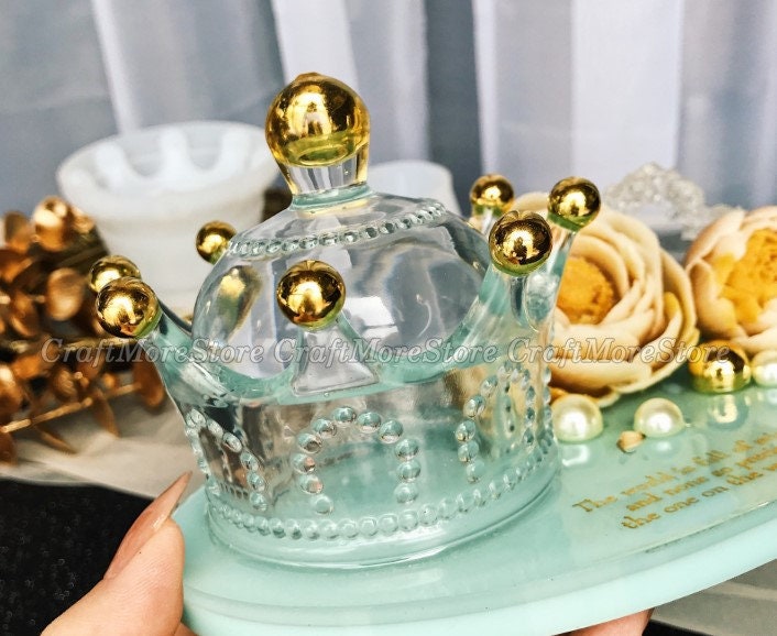Crown Shape Storage Box Silicone Mold-crown Jewelry Box Resin - Etsy