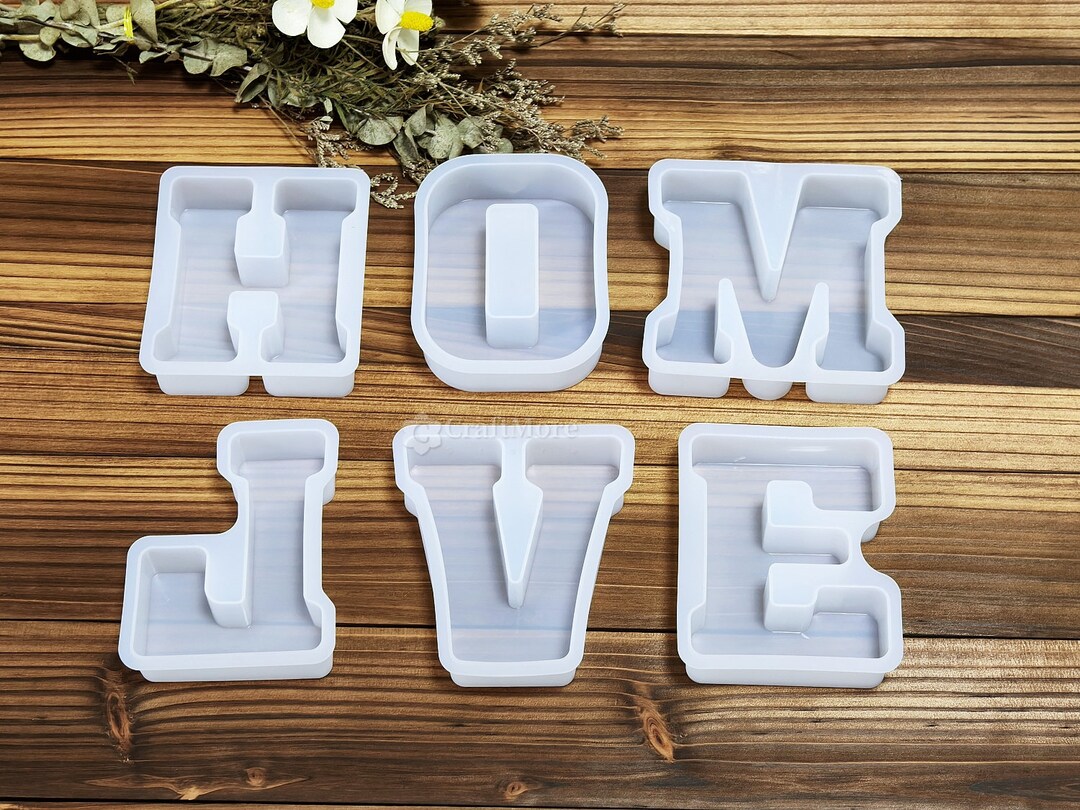 Large 4.7 Inch Alphabet Mold-big English Letters Silicone Mold-large ...