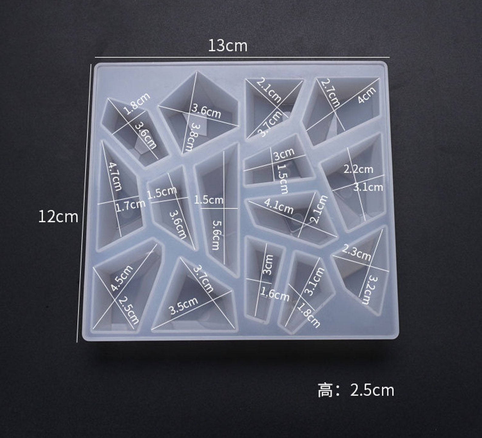 Irregular Silicone Crystal Stone Mold-silicone Mold for Resin - Etsy