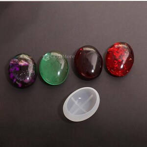 Shiny Pebble Silicone Mold-simulation Yuhua Stone Resin Mold-epoxy ...
