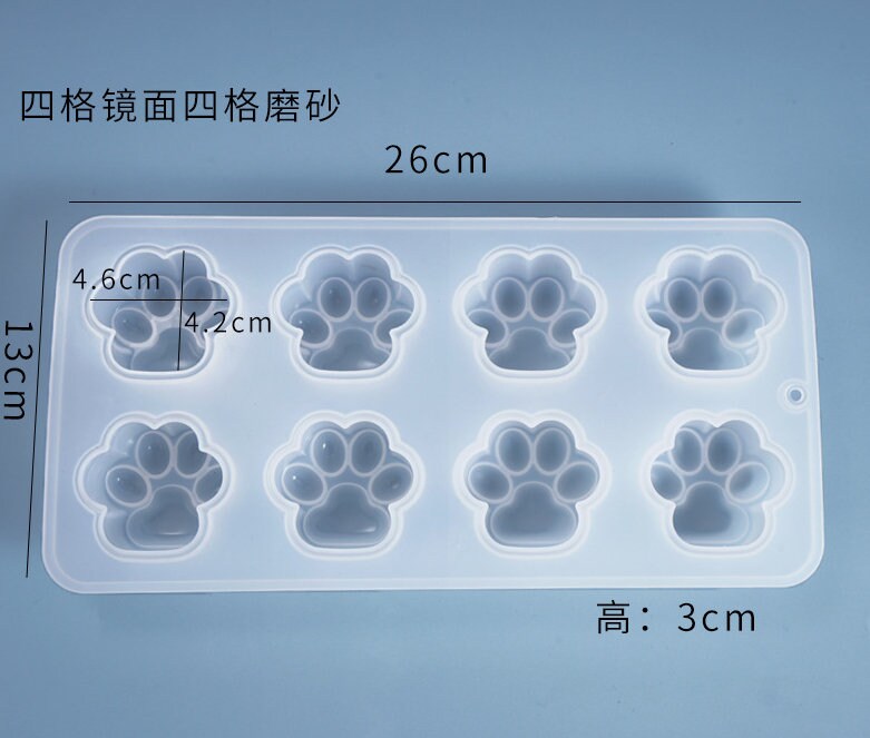 Cute Cat Paw Silicone Mold-animal Claw Resin Molds-resin Pendant Mold ...