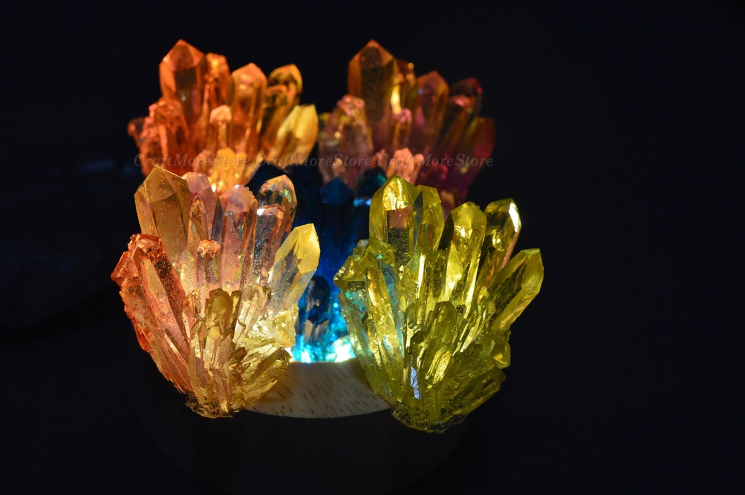 Crystal Cluster Silicone Mold for Home Decoration - Coral Stone Epoxy ...