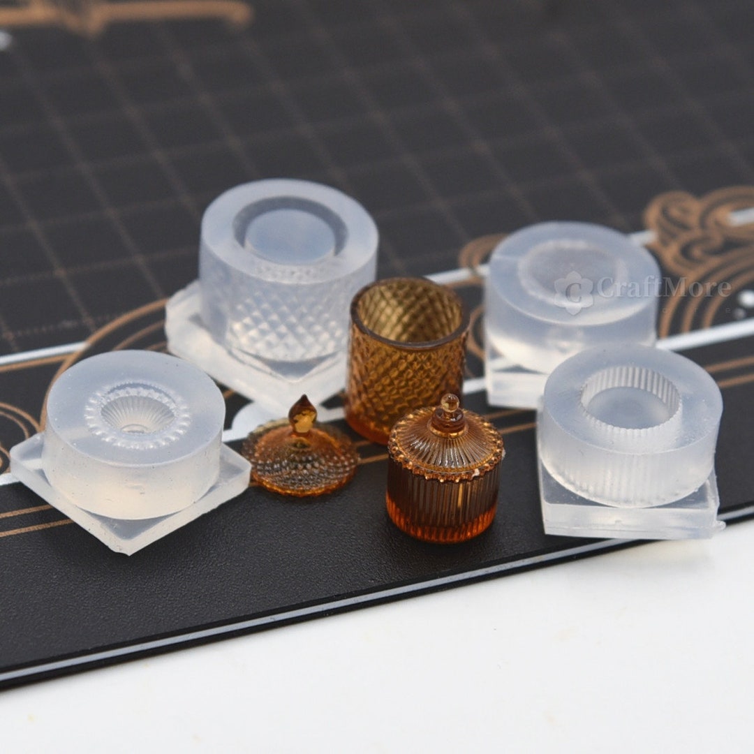 Mini Jar Resin Mold-miniature Storage Jar Silicone Mold-food Toy Mold ...
