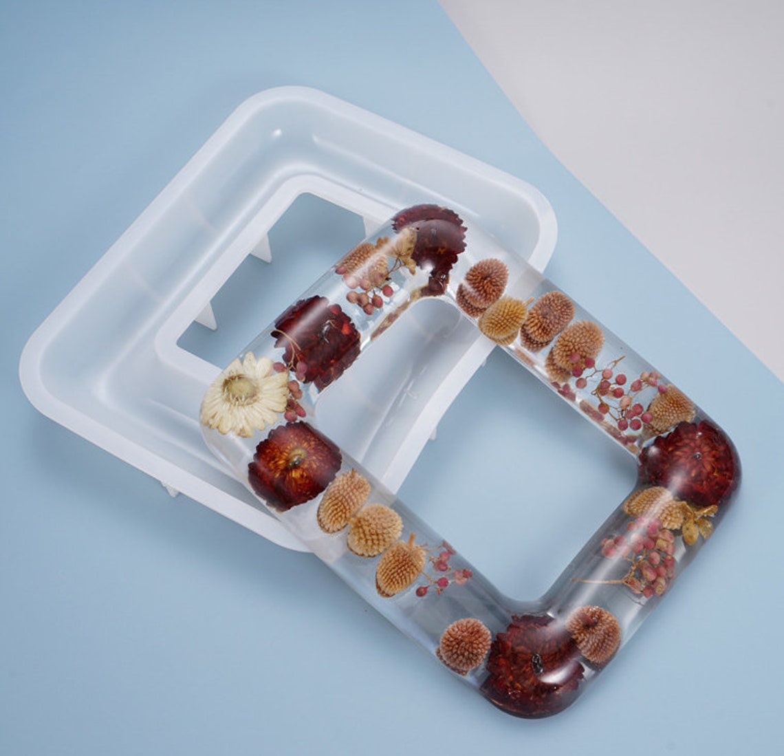 Large Size Photo Frame Silicone Mold Round Corner Arc | Etsy