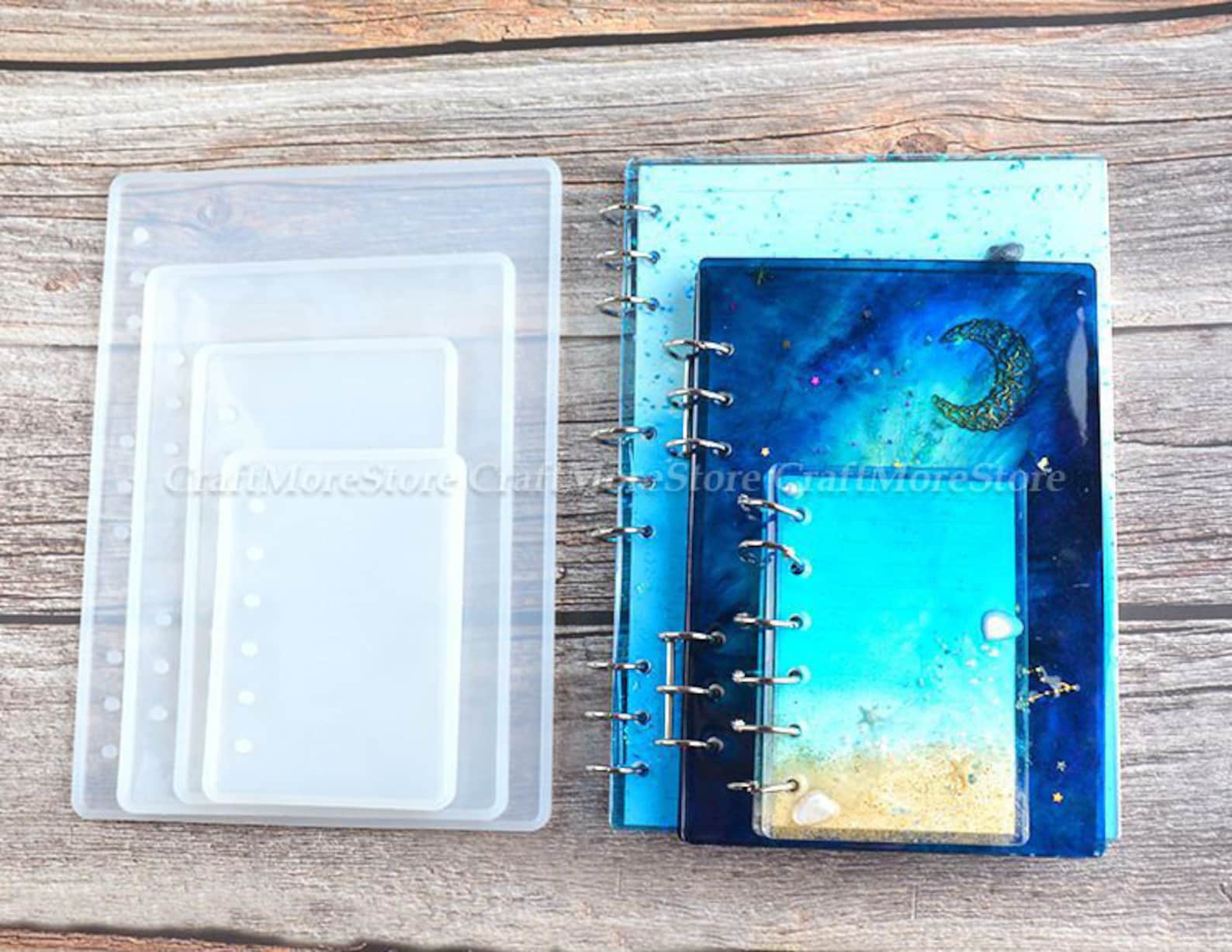 Smooth Surface Notebook Cover Mold-silicone Notebook Cover - Etsy