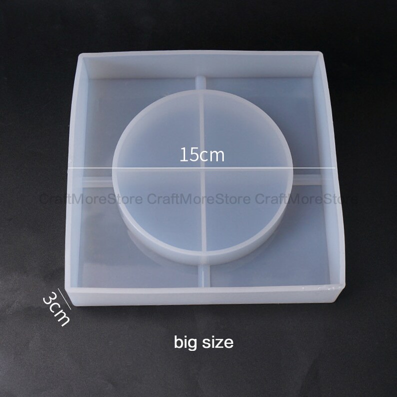 Glossy Silicone Ashtray Mold,epoxy Resin Square Ashtray Mold for Gift ...