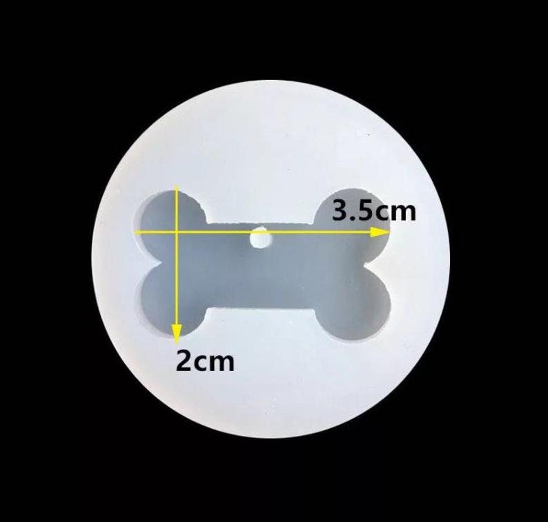 Cute Bone Shape Silicon Mold Cabochon - 1pcs Silicone Mold - Pendant ...
