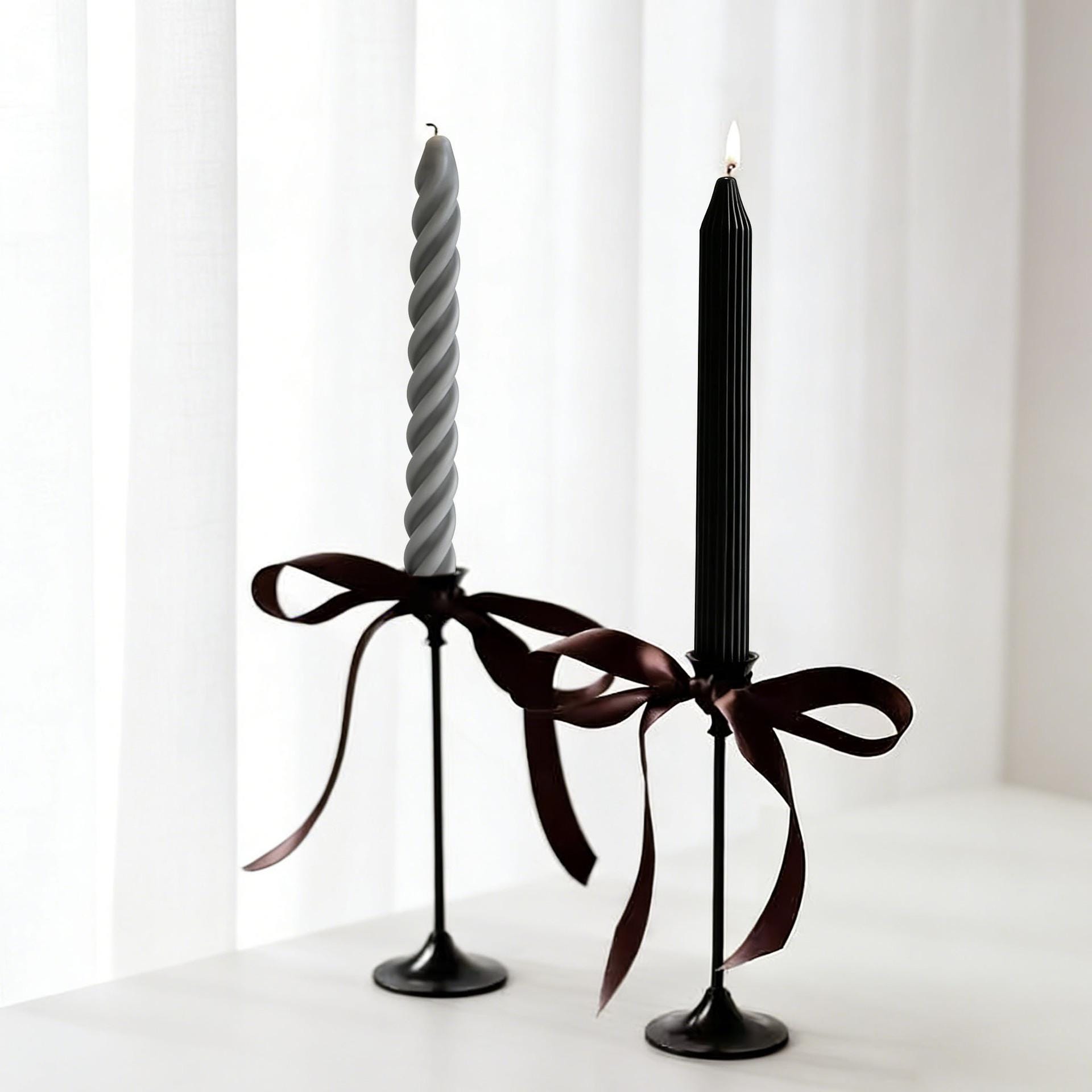 Spiral Taper Candle Silicone Molds-twisted Long Candle Mold-scented ...