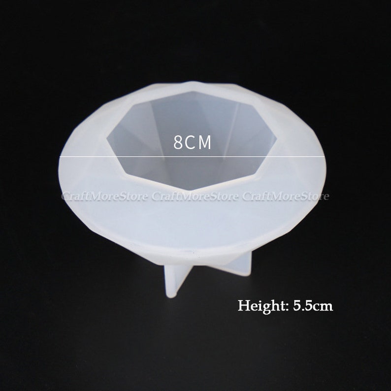 Big Silicone Diamond Mold-crystal Diamond Resin Molds-large - Etsy