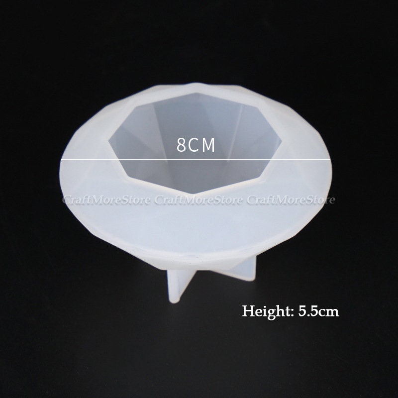 Big Silicone Diamond Mold-crystal Diamond Resin Molds-large | Etsy