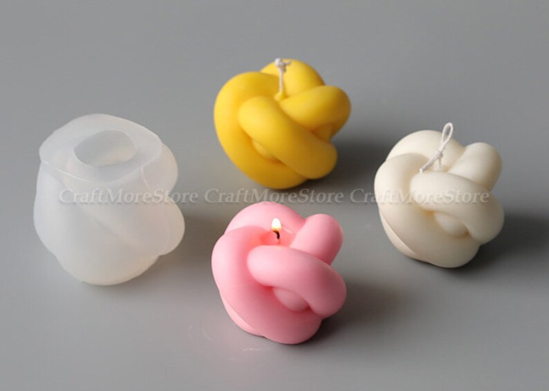 Creative Noodle Silicone Candle Mold-winding Line Candle Mold-candle ...