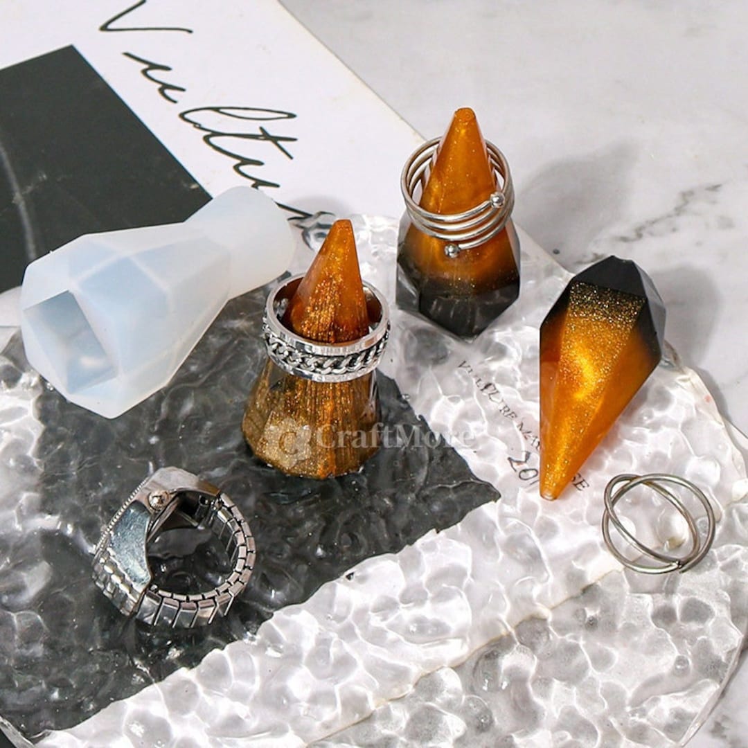 Cone Ring Holder Resin Molds-ring Base Silicone Mold-plaster Cement ...