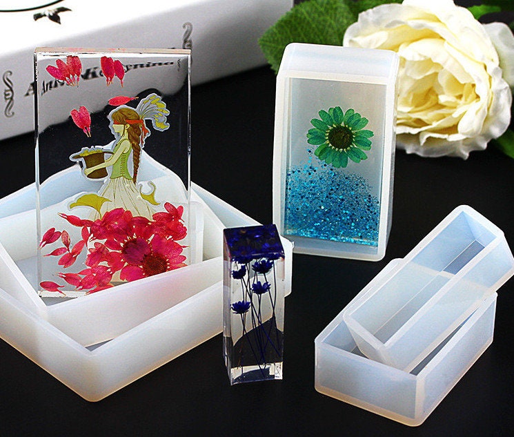 Rectangle Silicone Mold for Home Decoration Large Size - Etsy