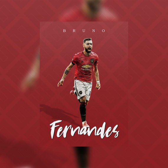 Bruno Fernandes' Poster By DUKE STUDIO Displate