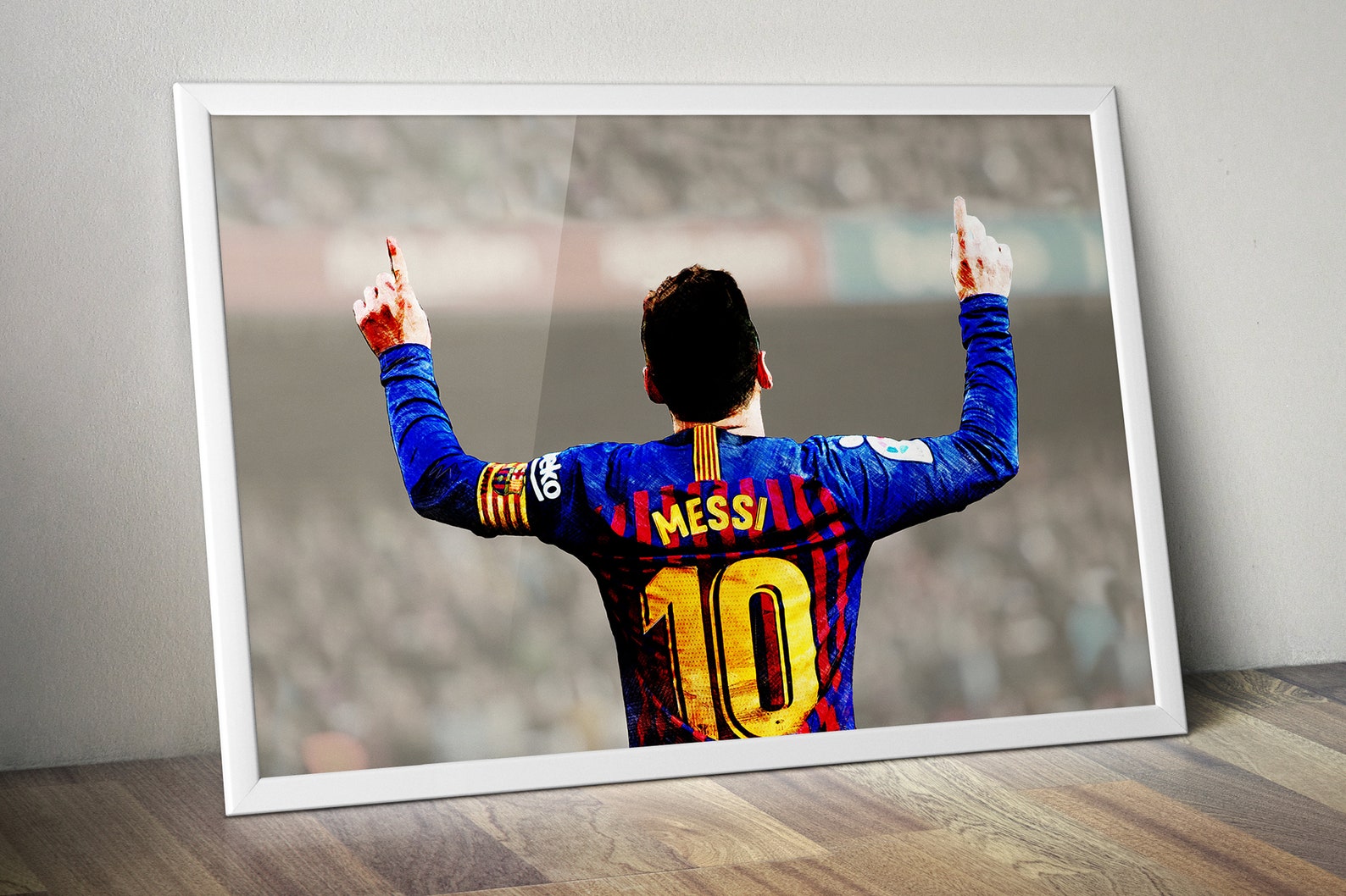 Lionel Messi Poster, Messi Poster, Messi Prints, Barcelona Posters ...