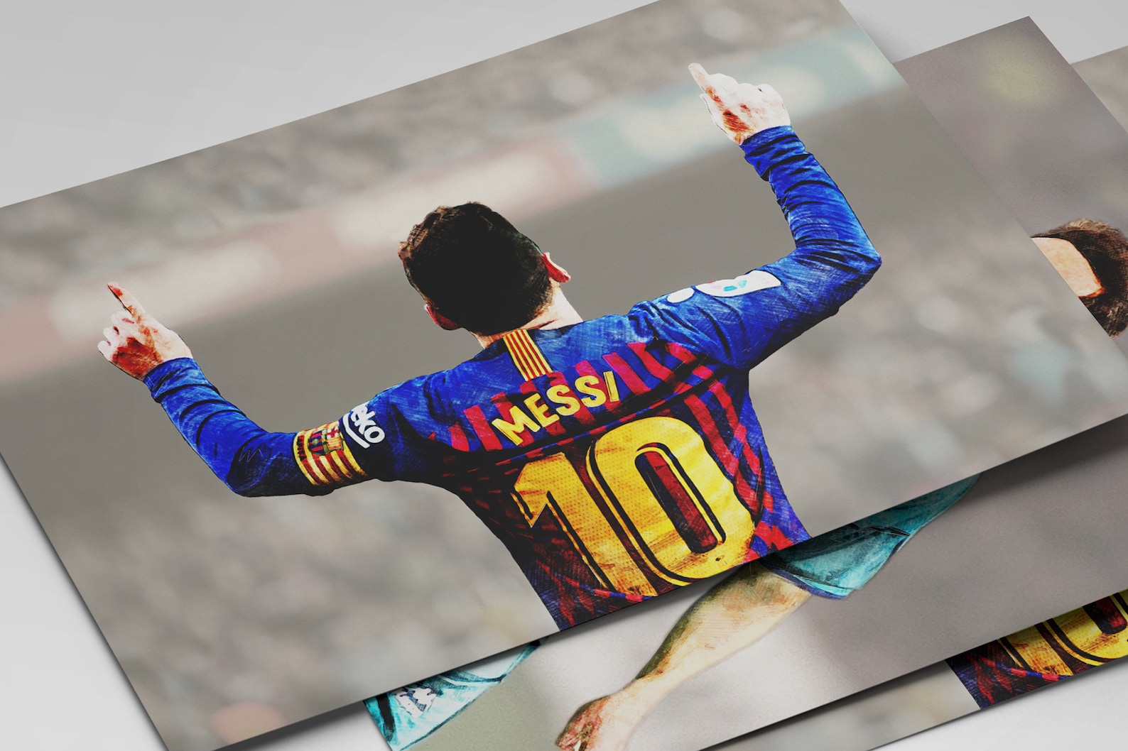 Lionel Messi Poster, Messi Poster, Messi Prints, Barcelona Posters ...