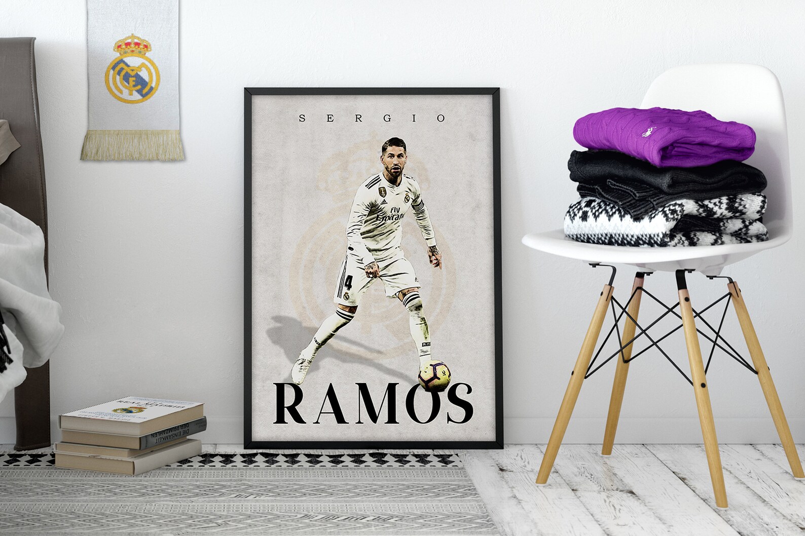 Sergio Ramos Poster Real Madrid Posters Ramos Posters - Etsy