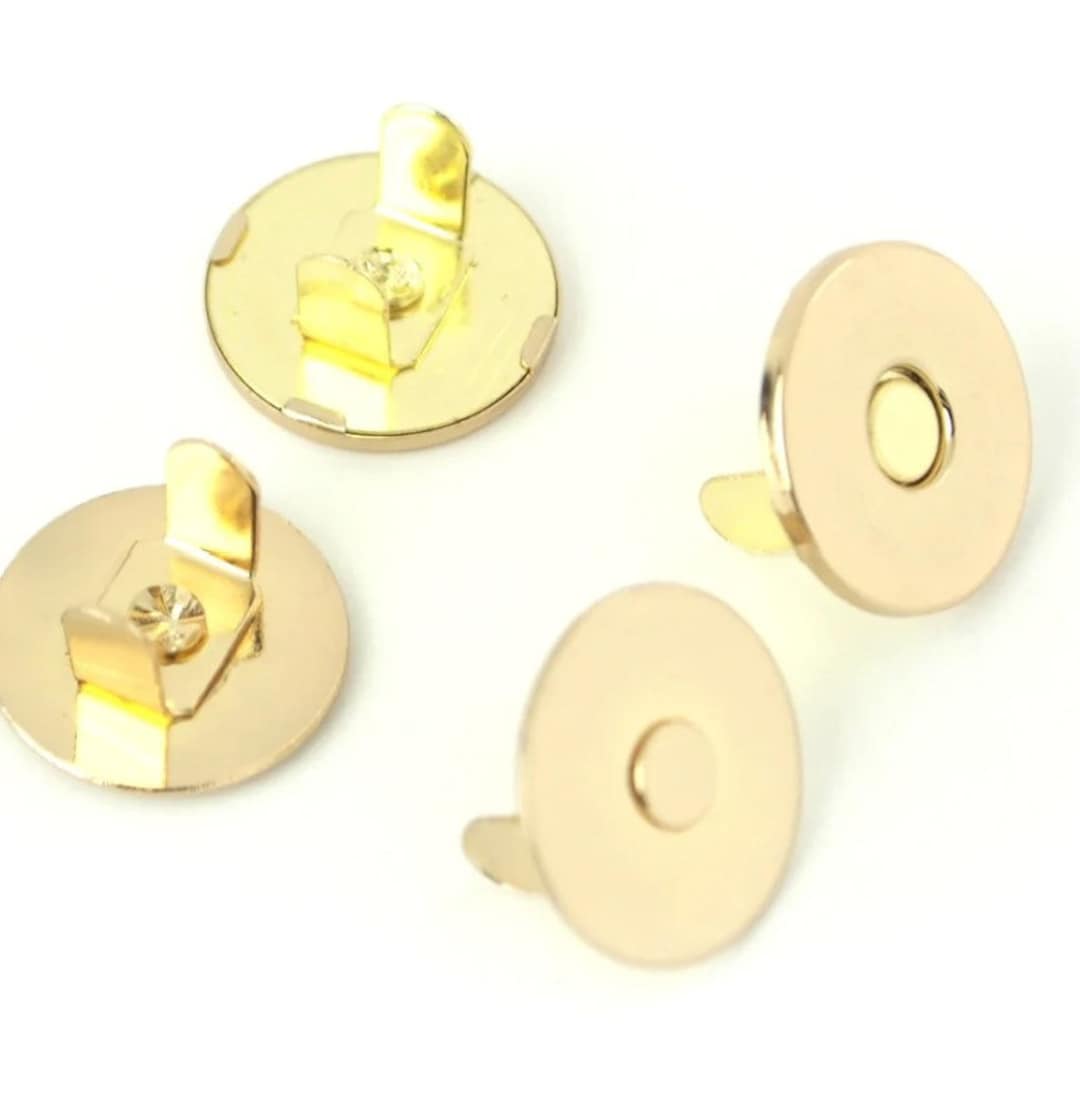 Magnetic Snaps Gold-two 3/4 Thin Extra Strong by Sallie - Etsy