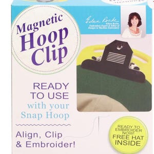 Magnetic Hoop Clip by Dime designs in Machine Embroidery - Etsy