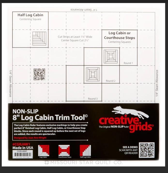 Curvy Log Cabin Trim Tool Ruler - Etsy