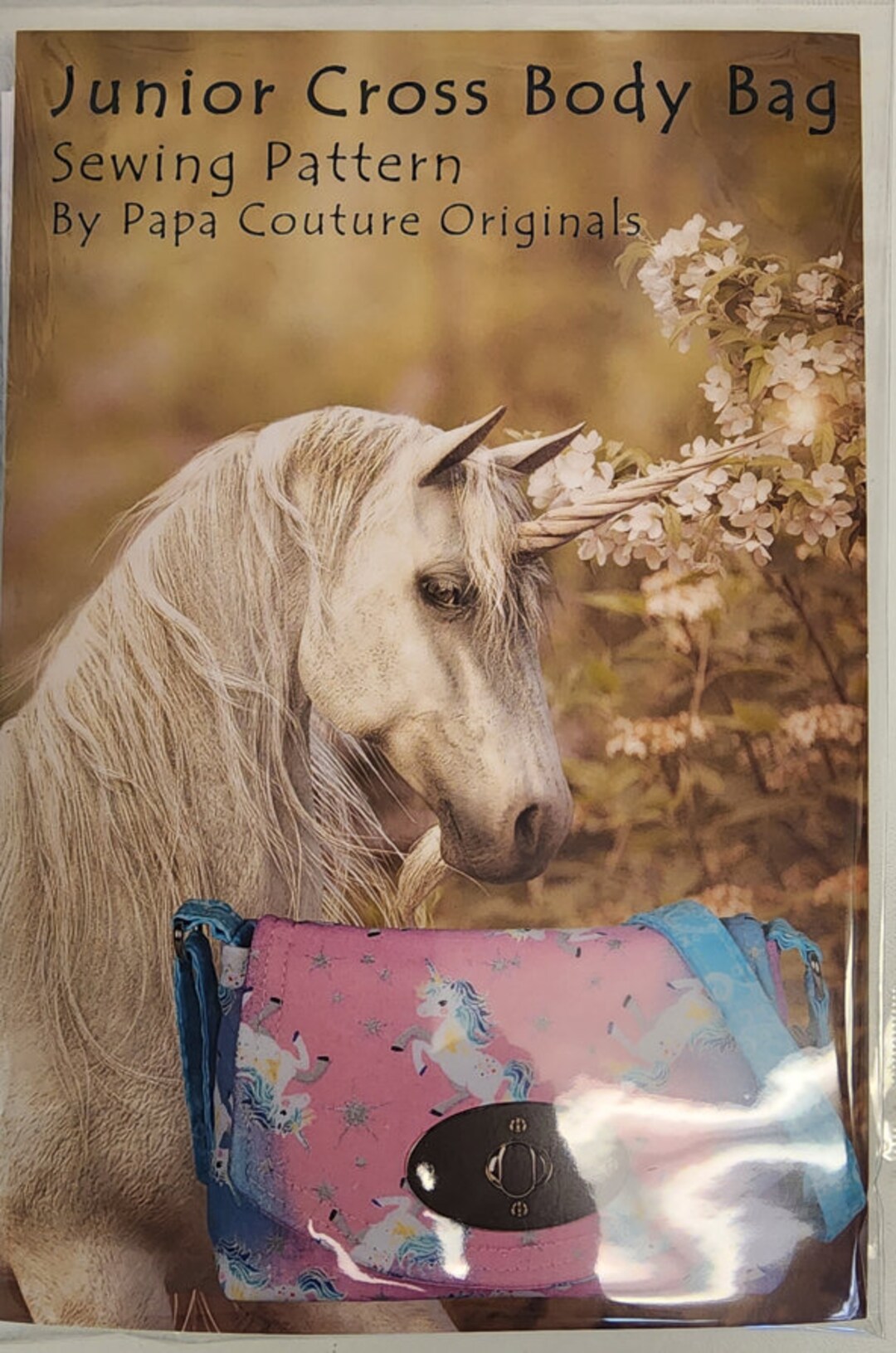 Junior Cross Body Bag Pattern W/hardware - Etsy