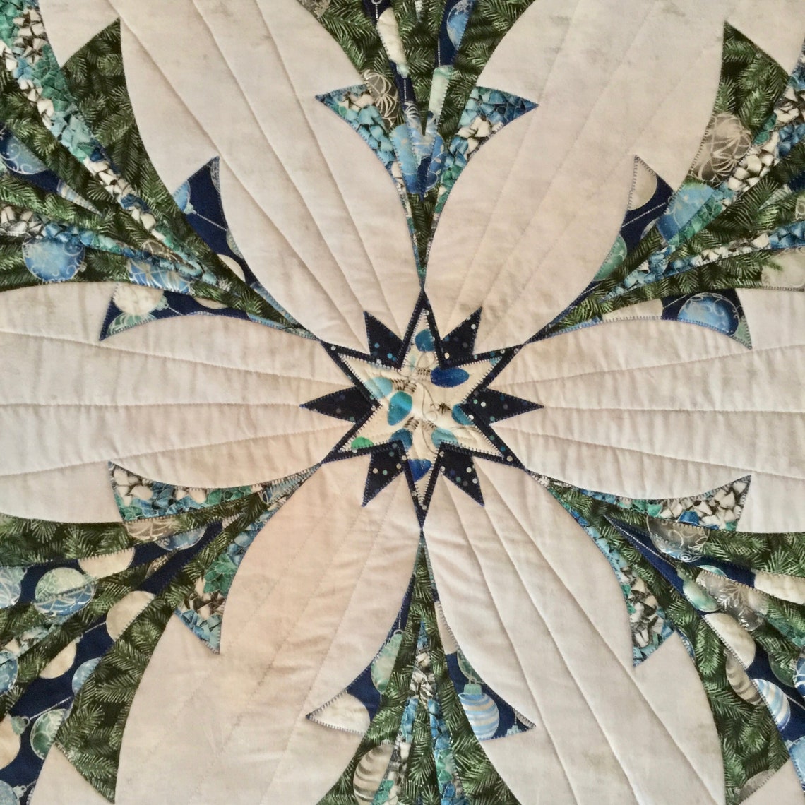 Luminous Quilt Pattern by Quilted Garden Designs - Etsy