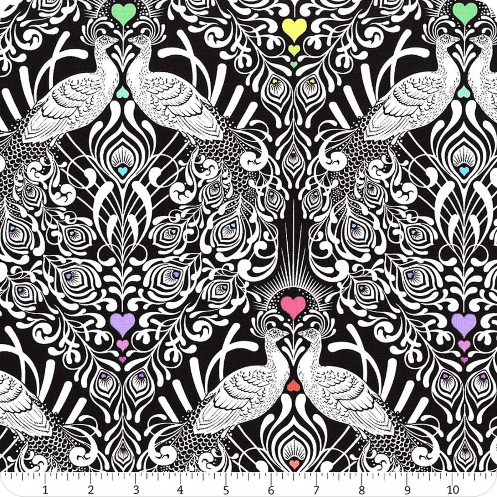 Tula Pink Linework Tall Tails Ink | Etsy