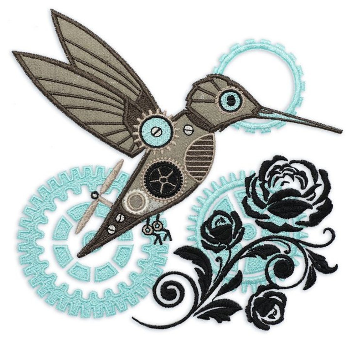 Steampunk'd Machine Embroidery CD W/svg by Hope Yoder | Etsy