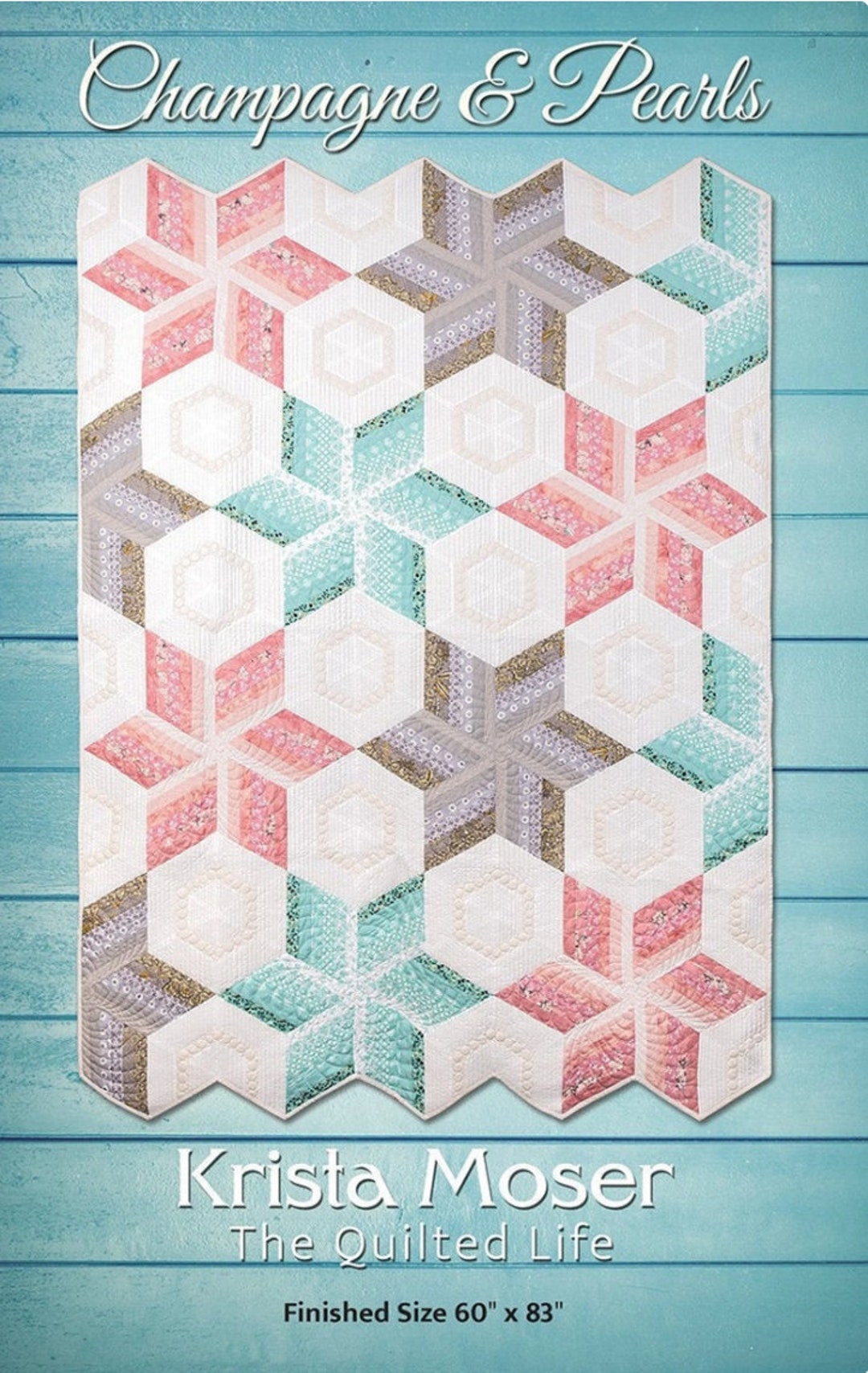 Champagne & Pearls Quilt Pattern - Etsy
