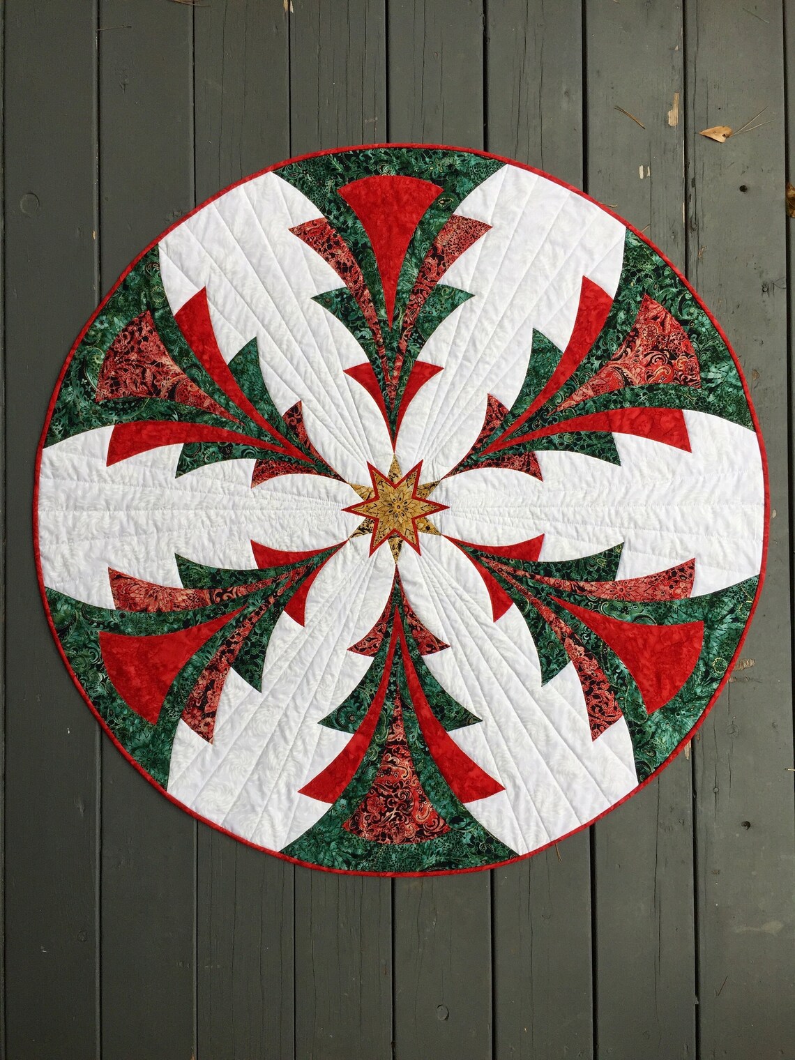 Luminous Quilt Pattern by Quilted Garden Designs - Etsy