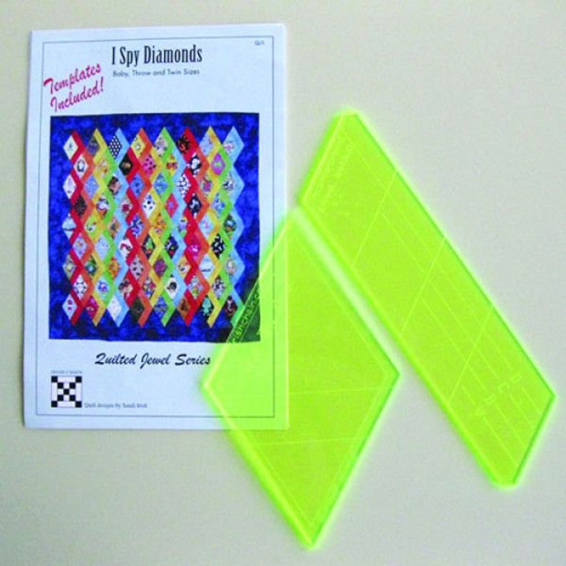 Table Topper Trio &I Spy Patterns With Template by Irish Chain - Etsy